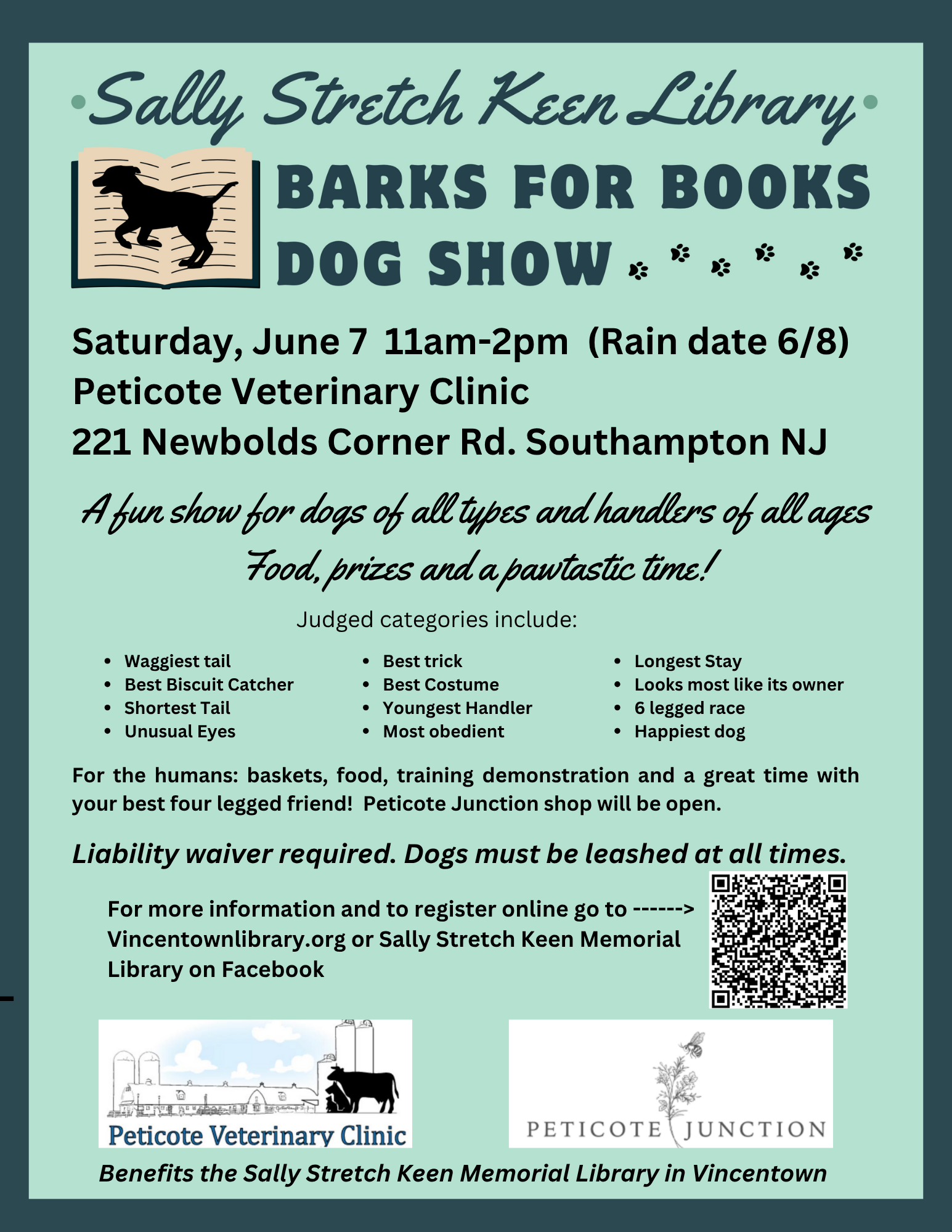 WOOF WOOF IT’S BARK FOR BOOKS TIME! | Sally Stretch Keen Memorial Library